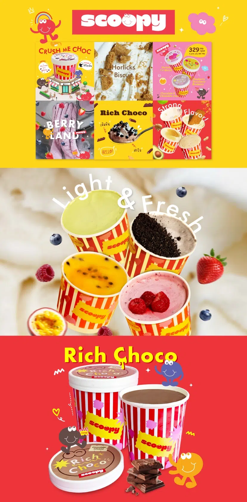 Scoopy Icecream - Sunnysideup Digital Agency